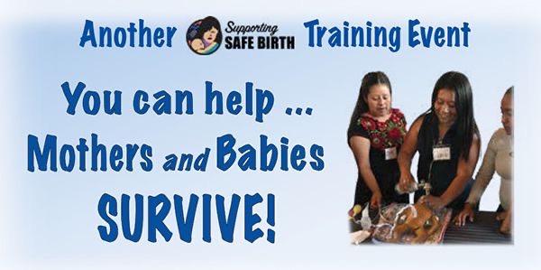 Upcoming Trainings – Supporting Safe Birth